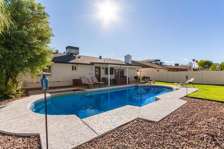 3bd, Pool, Hot Tub, Garage, Full Kitchen, Asu - Tempe, AZ