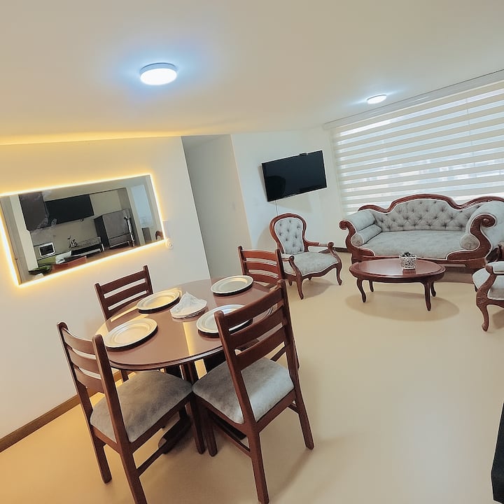 Lujoso Apartamento Nuevo Con Parqueadero, Wi5 Y Tv - Pasto