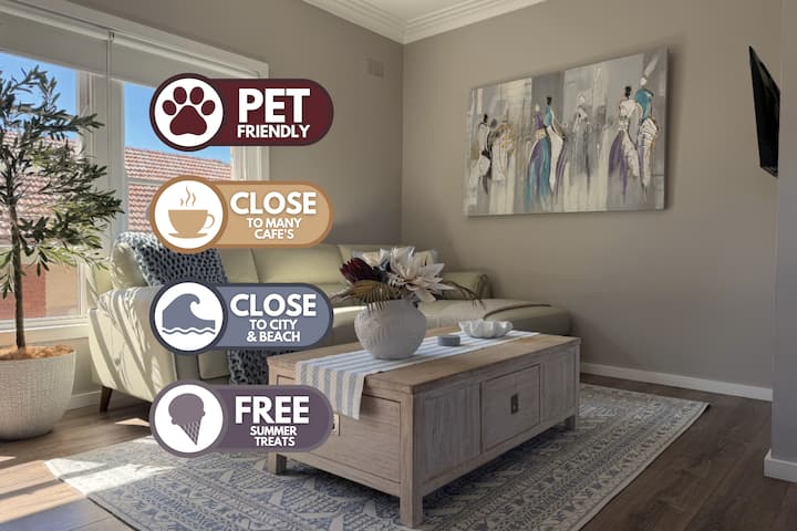 2br Coastal Escape | Walk To Beach | Pet Friendly - University of Wollongong, Wollongong campus