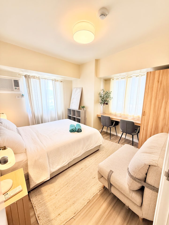 Spacious 1 Br W/ Workspace- Wfh Ready. It Park - Cebu, Philippines