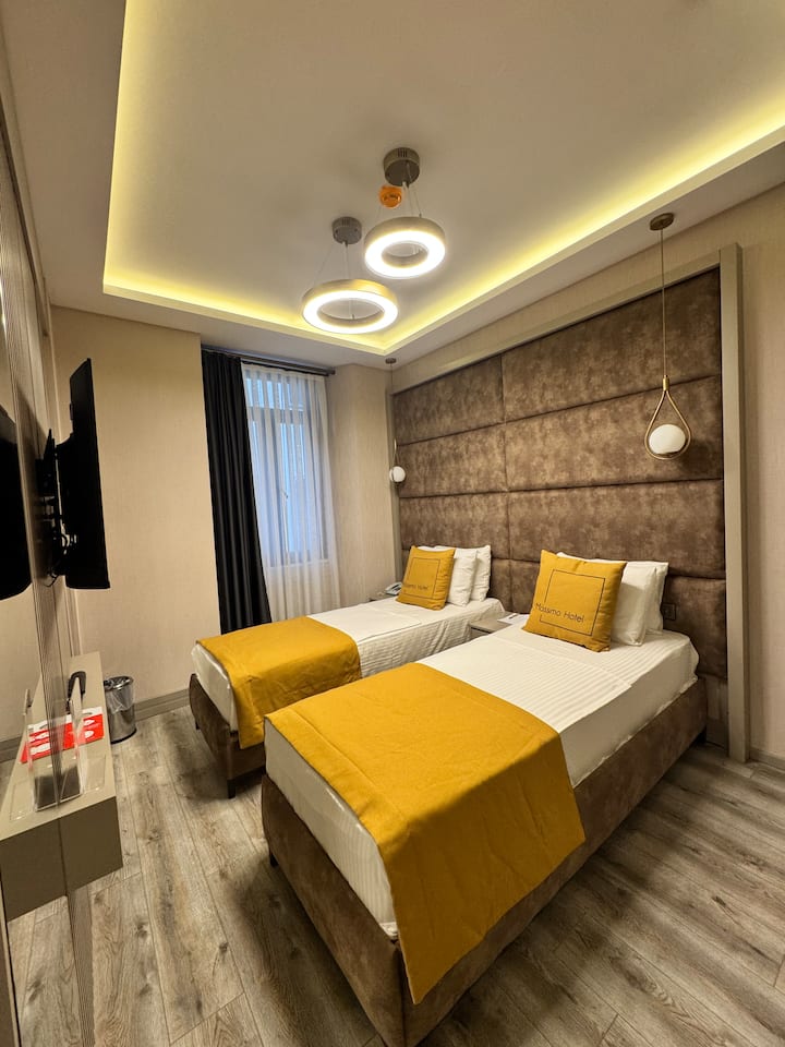 İStiklale 100 M Deluxe Twin Veya Double Oda - İstanbul