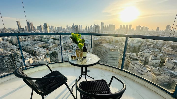 Tel Aviv Apartment - City View - Tel-Aviv