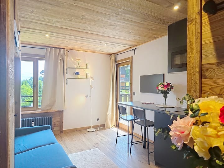 Authentic Charm - Rochebrune Studio - Megève