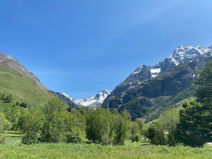 Belle Maison De Montagne Tout Confort , 4 Ch - Lac des Cerces