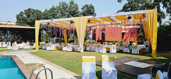 Haldi And Mehendi Ceremony Farm - Manesar