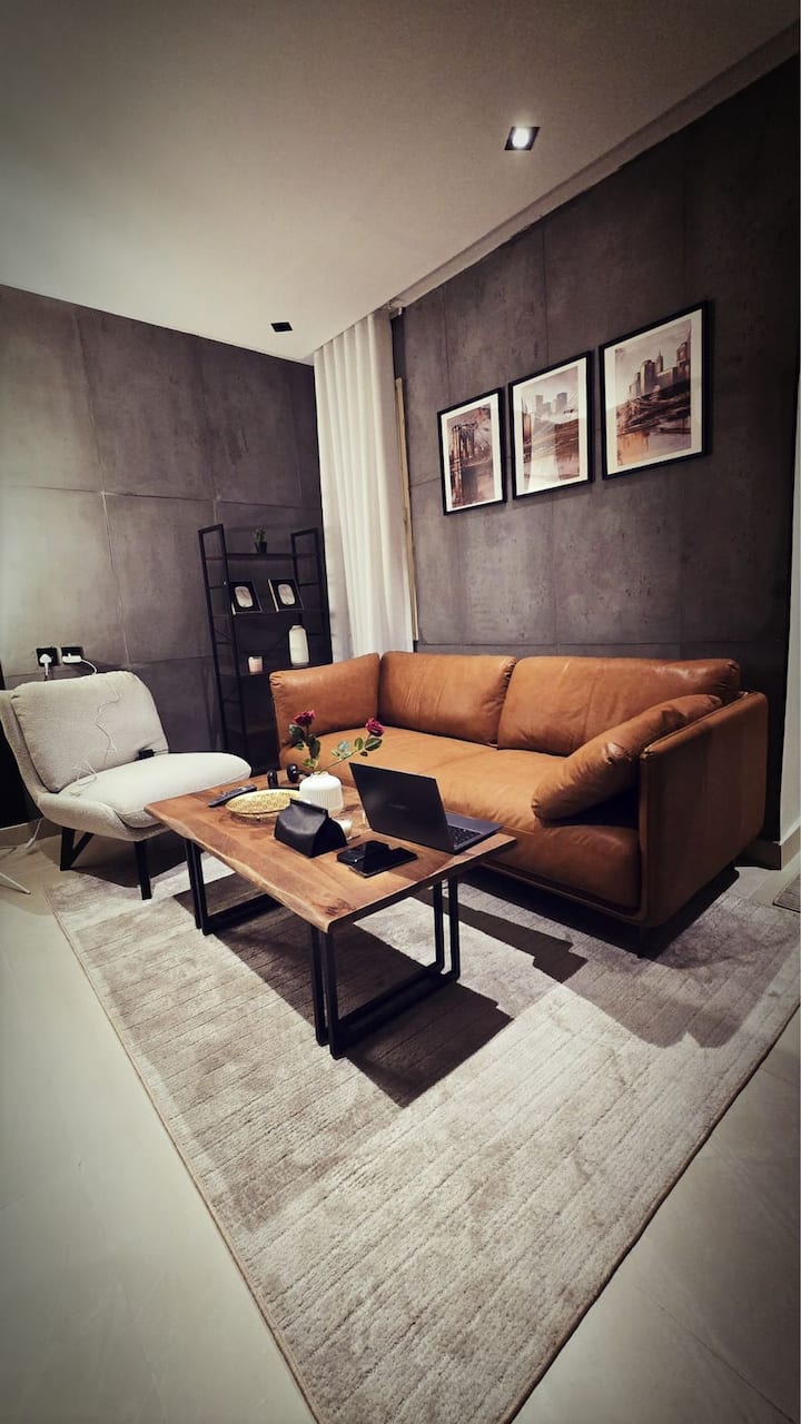 شقة بروكلين A5 بالقرب من مركز الملك عبدالله المالي - Riyadh