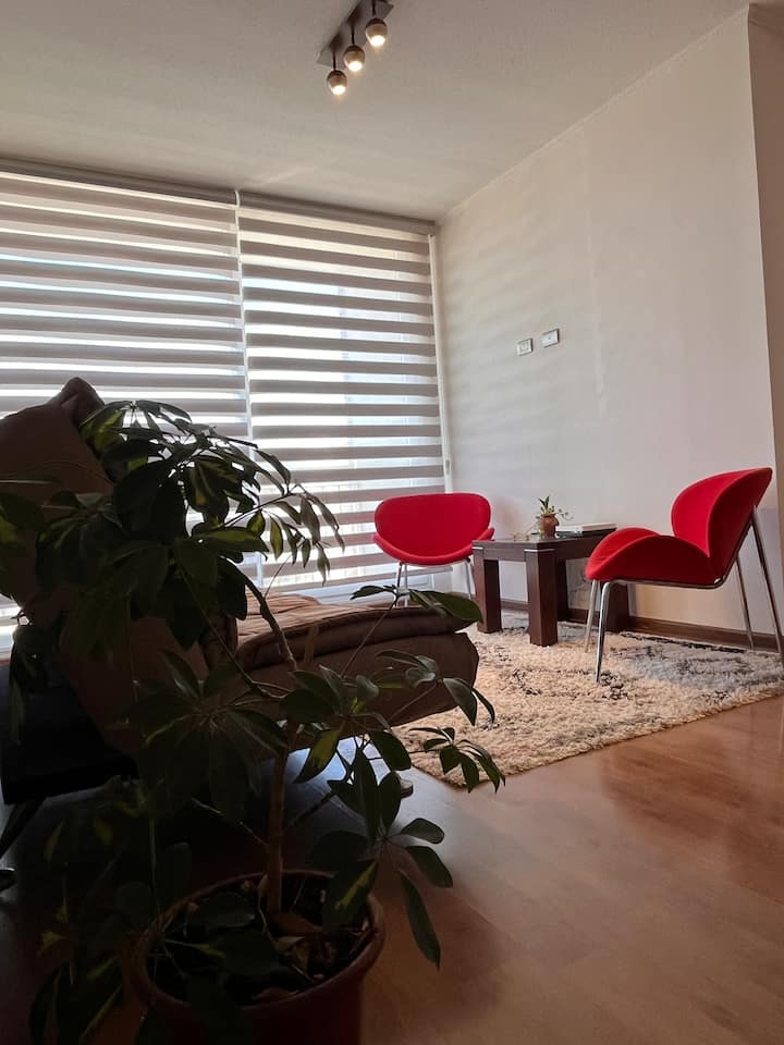 Depto. Sor Vicenta Con Aire Acondicionado Y Est. - Los Angeles, Chile