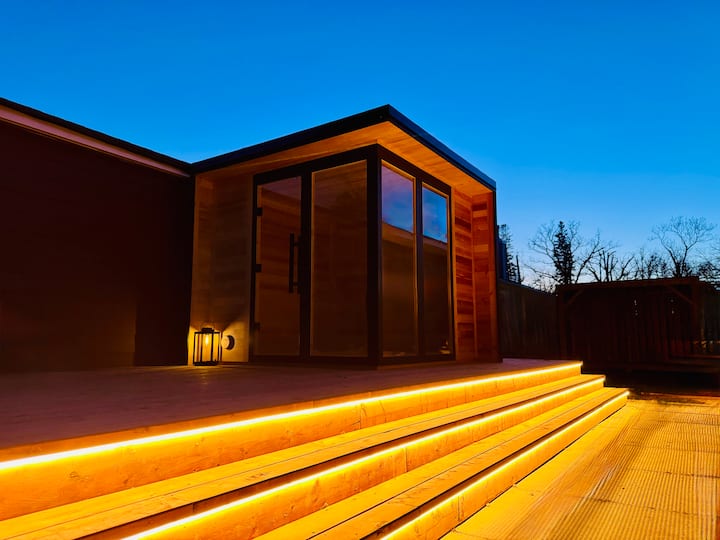 Lakeview Retreat – Sauna, Pizza Oven & Bbq - Manitoba