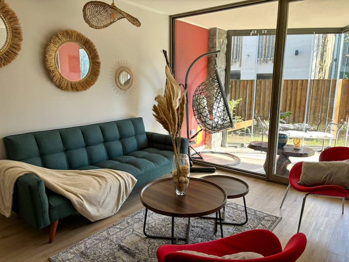 2 Br: Heated Pool, Free Parking, Wi-fi, 2 Bathroom - Pucón