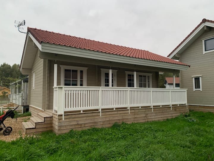 Cottage Finlandais Proche Du Centre-ville Et Cnpe. - Oye-Plage