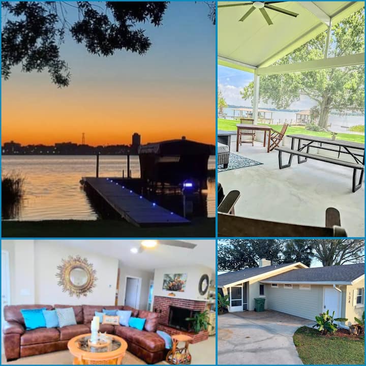 Serene, Family Lakefront Home - Winter Haven, FL