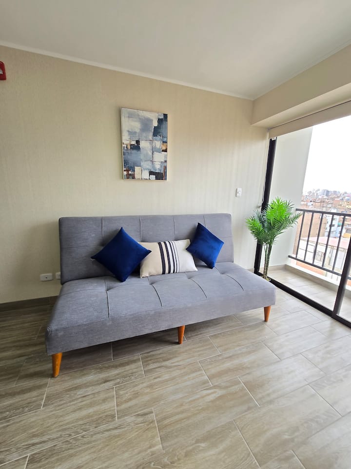 Apartamento Cerca Al Parque Kenedy Miraflores - Lima