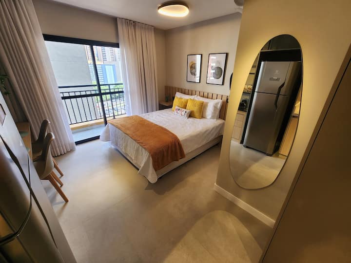 Studio Novíssimo Na Bela Vista - São Paulo