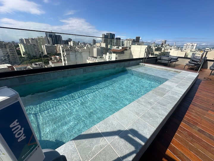 Loft Moderno No Coração Do Rio! A/c, Wi-fi - Glória