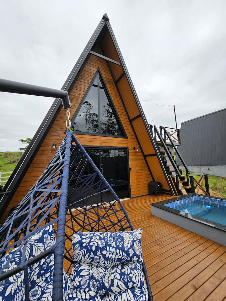 Chalé Romântico Para Casal. - Santa Catarina, Brasil