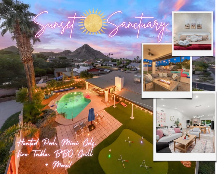 Phoenix Paradise | Heated Pool & Mini Golf 4br - Phoenix, AZ