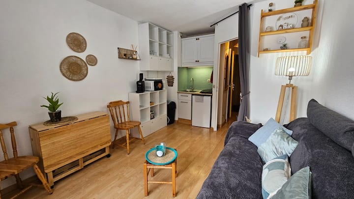 Studio Cosy Pour 4 Personnes - Allos