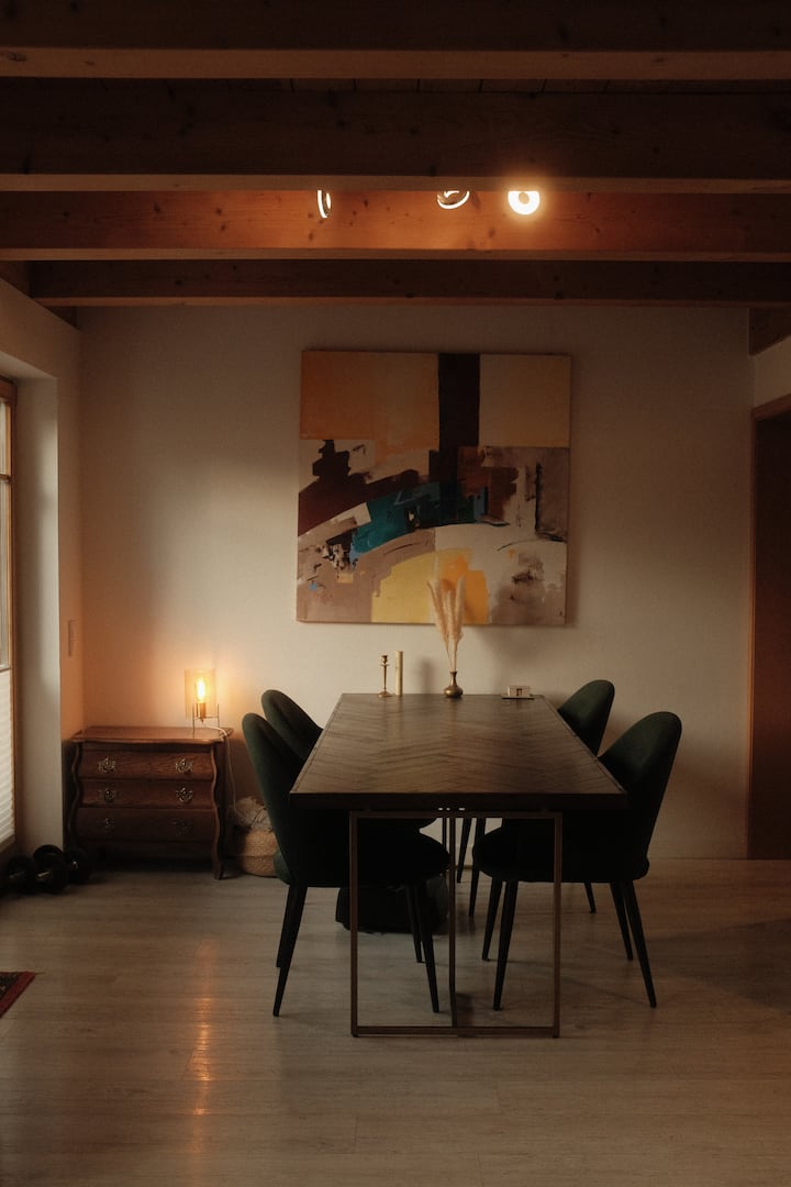 Moderne Wohnung Mit Garten Nähe München - Rosenheim