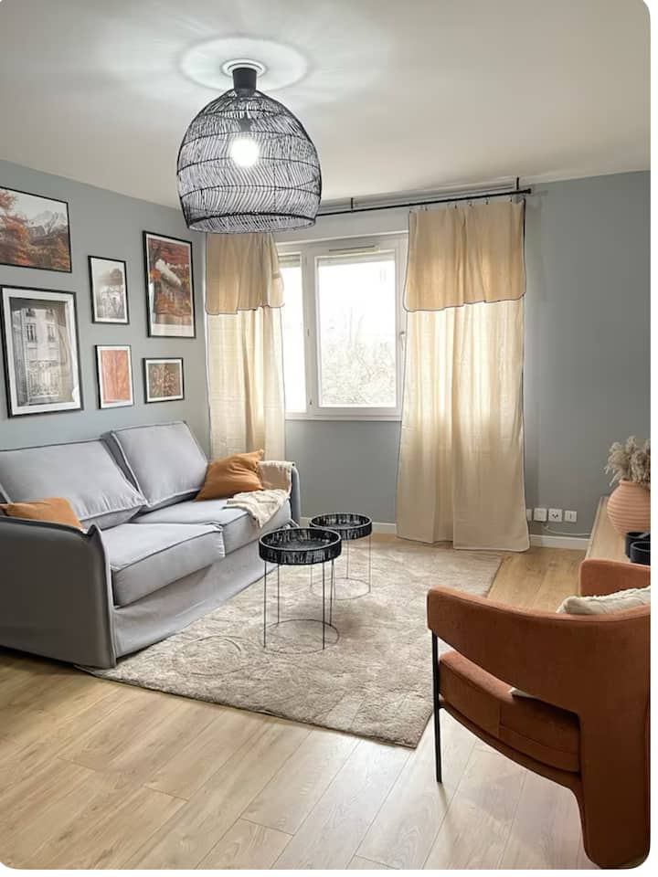 Cosy Appartement Avec Parking - Aubervilliers