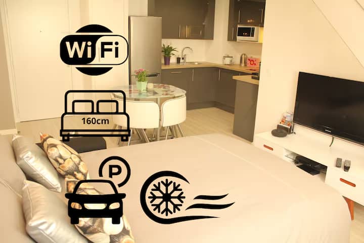 Duplex Cosy Avec Terrasse/part-dieu - Lyon