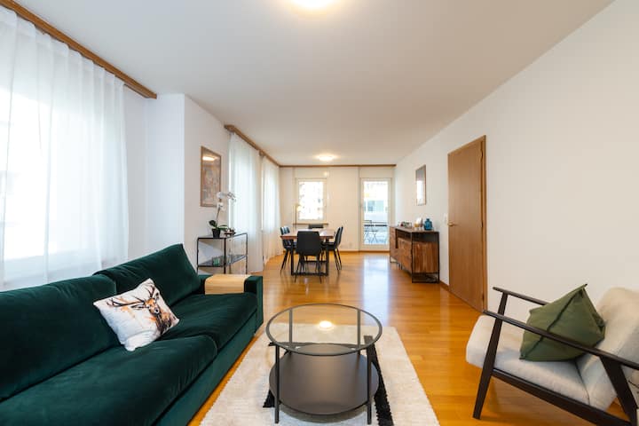 Duplex Apartment ~ Fireplace~underground Parking - Silvaplana