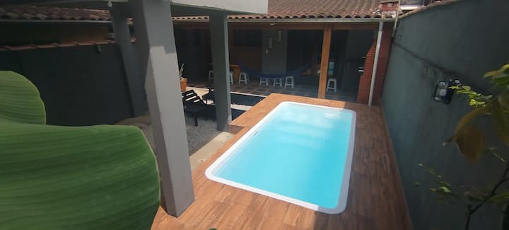 Casa Com Piscina E Hidro, Ubatuba Litoral Norte Sp - Ubatuba