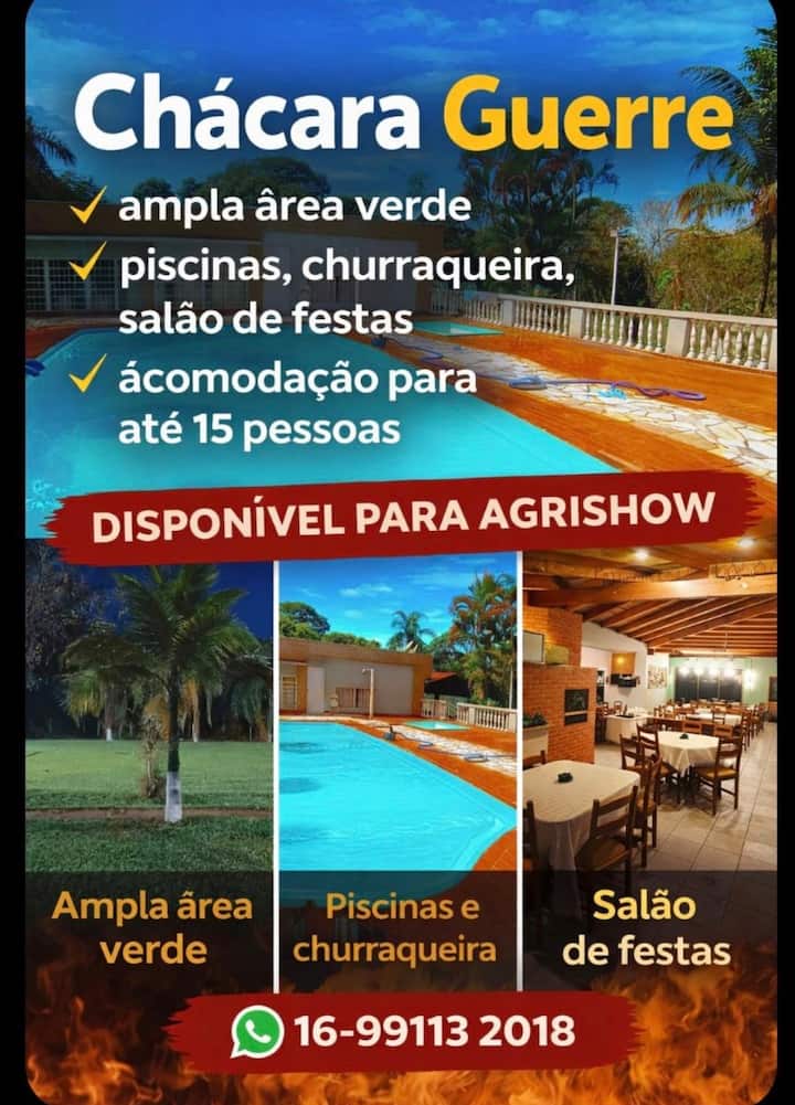 Casa De Campo
Disponível Para Agrishow - Ribeirao Preto