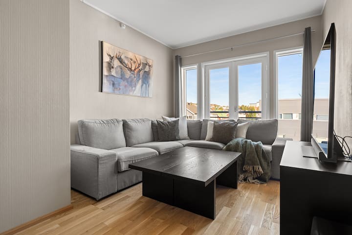 Koselig Leilighet I øVerste Etasje Med Takterrasse - Tromsø