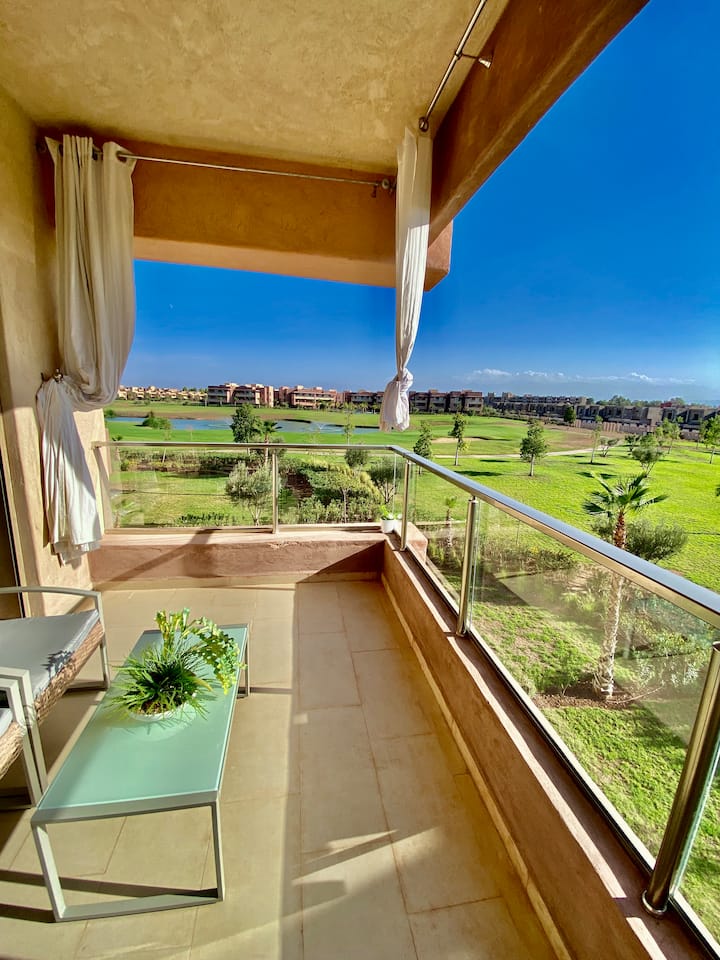 Cozy 2br Apt With Golf & Atlas Views, Pool Access! - Marrakesh
