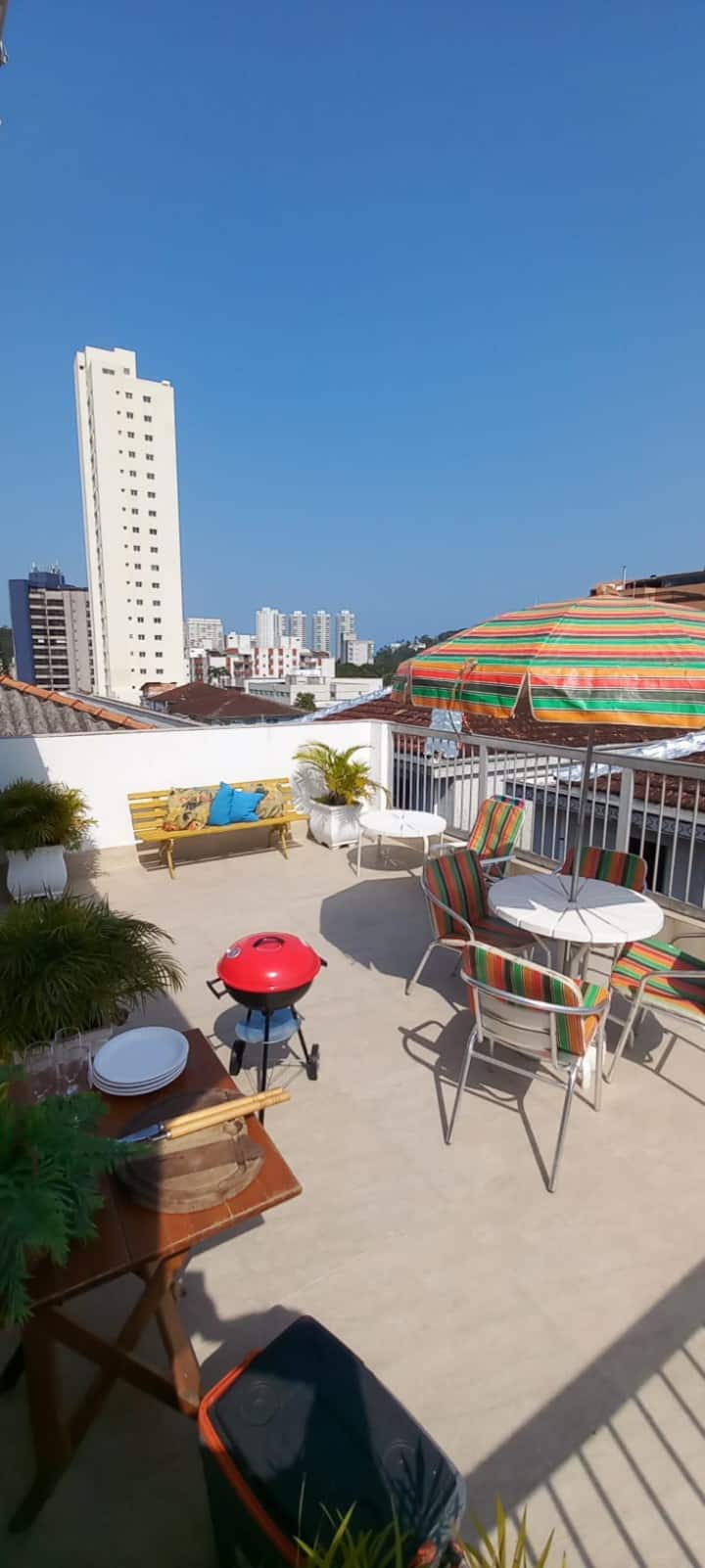 Apto Cobertura Com Terraço Privativo Praia Enseada - Brazil