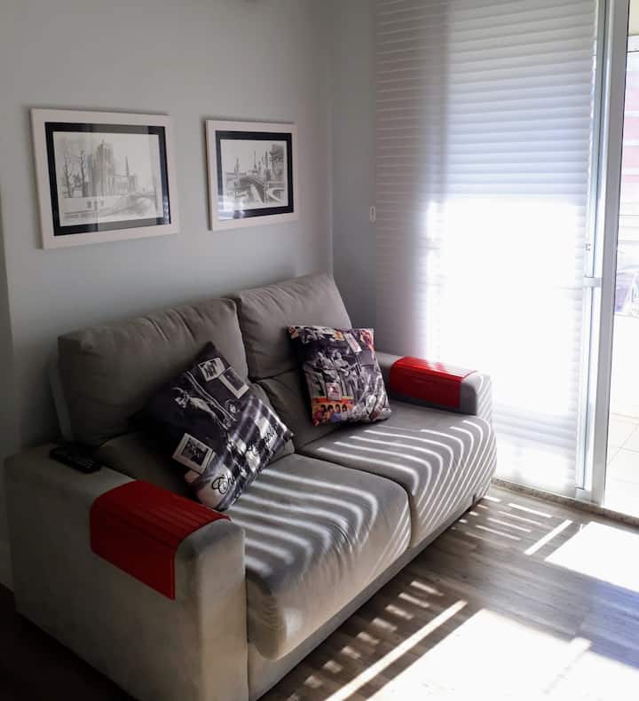 Apto. Com Garagem A 2 Minutos Da Praia! - Santos State