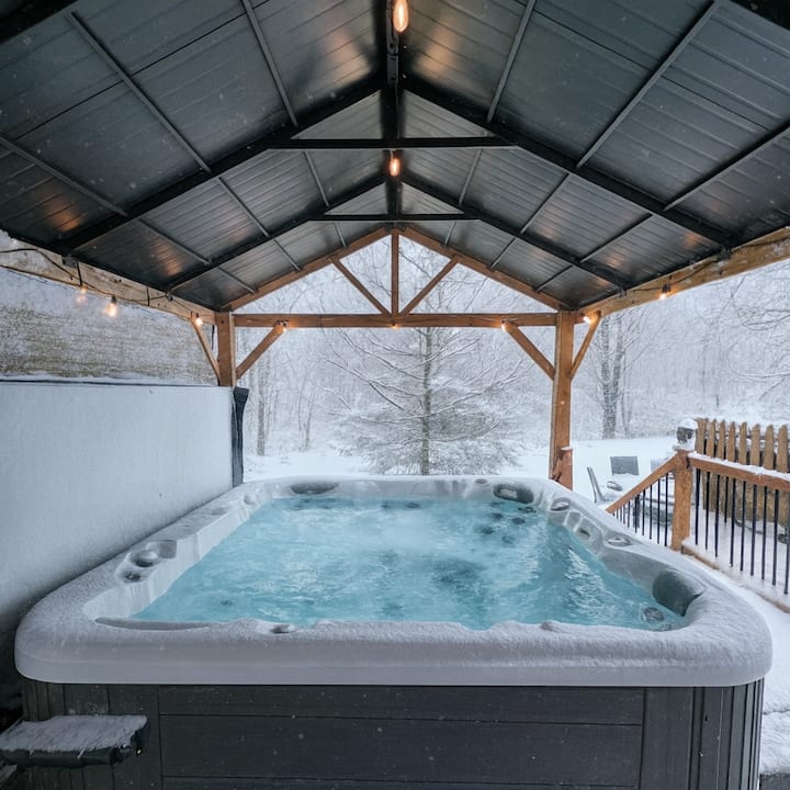 Chalet Bord De L'eau Avec Spa - Québec