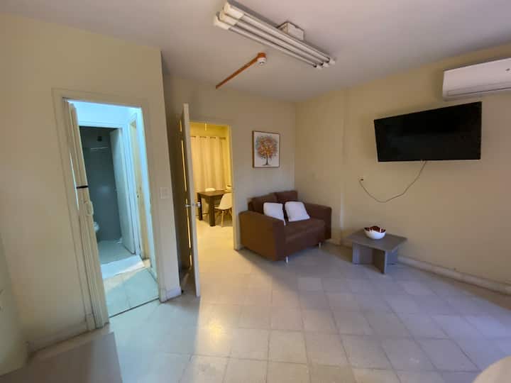 Cómodo Apartamento Céntrico 1 Ha+bañ+com+terr - Asunción