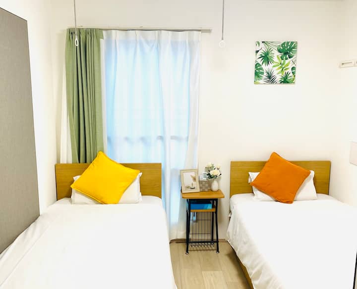 新宿怡家旅馆202房-超大优惠/直达新宿核心商圈/双轨交汇站口/站口1分钟/独立空间齐全设施 - Ikebukuro