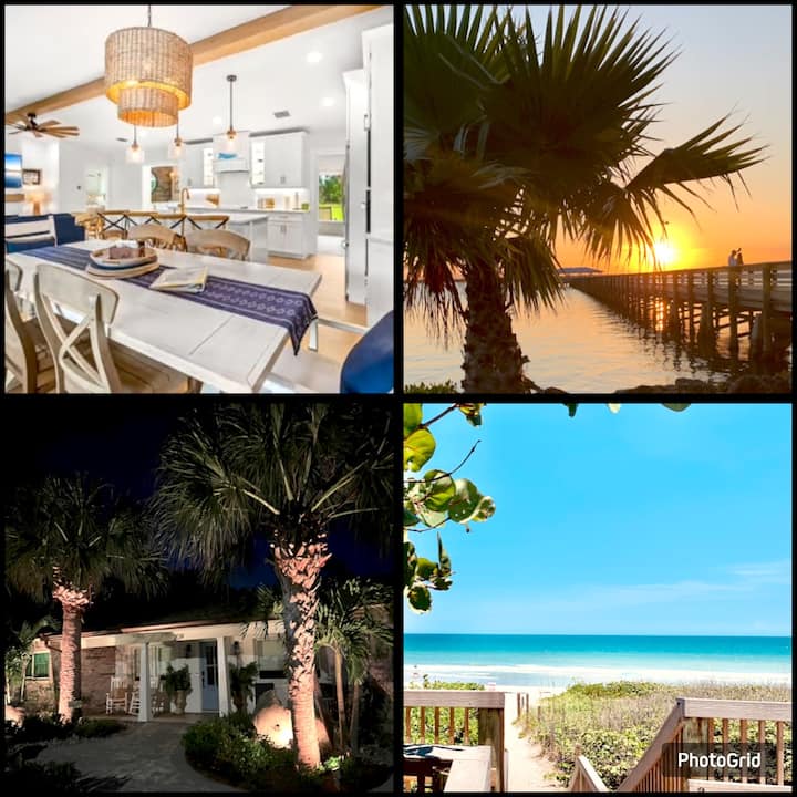 Private Beach Retreat W/hanging Bed, Steps To Sand - Melbourne, FL