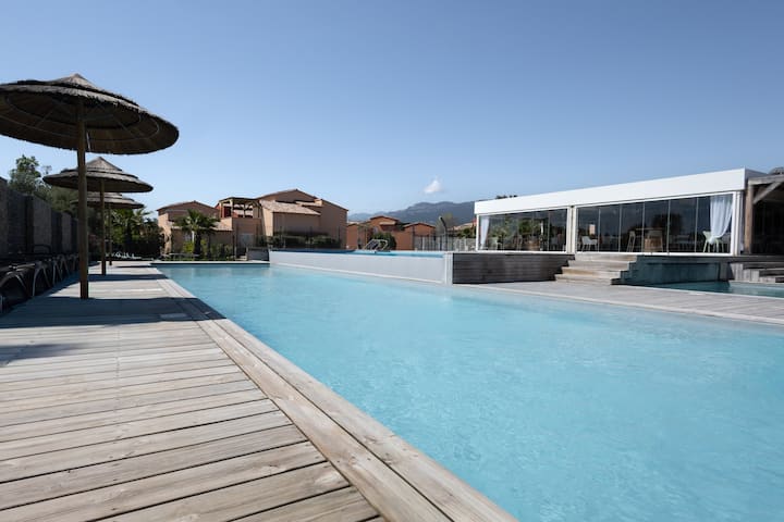 Villa T3 Piscines Plage St-cyprien 3min - Corse-du-Sud