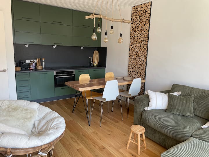 Appartement Chaleureux Terrasse Vue Montagnes - Les Deux Alpes