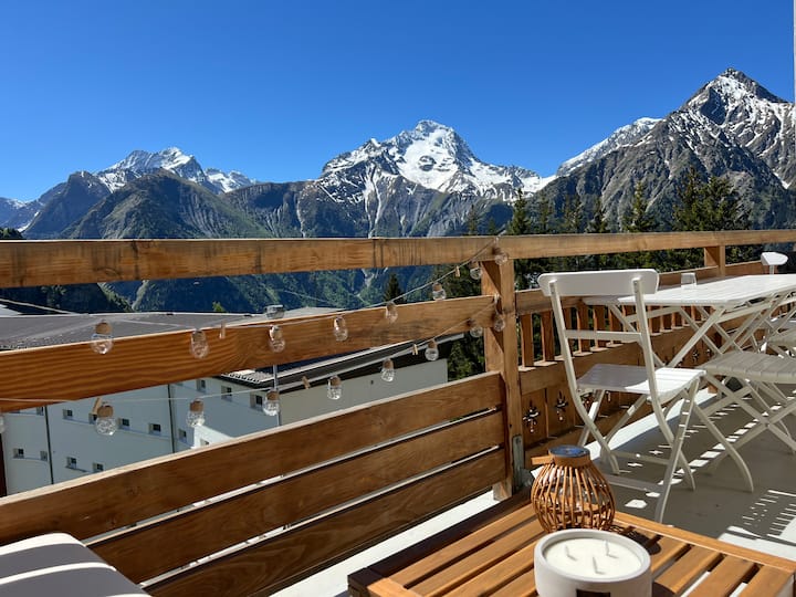 Cocon Chaleureux Vue Panoramique Montagnes - Les Deux Alpes