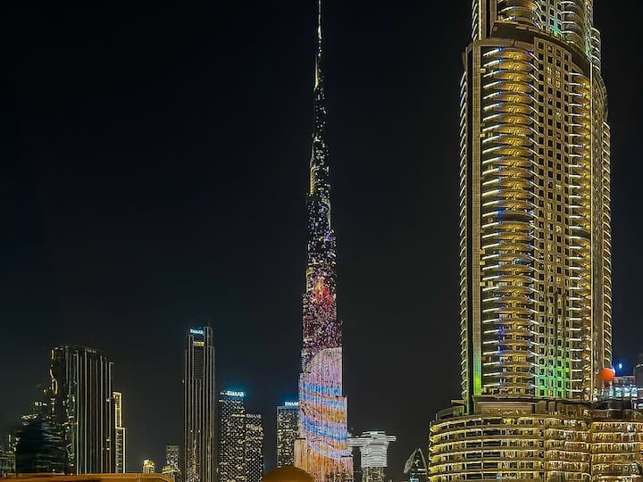 Full Burj Khalifa View | 2 Min Walk To Dubai Mall - Dubai