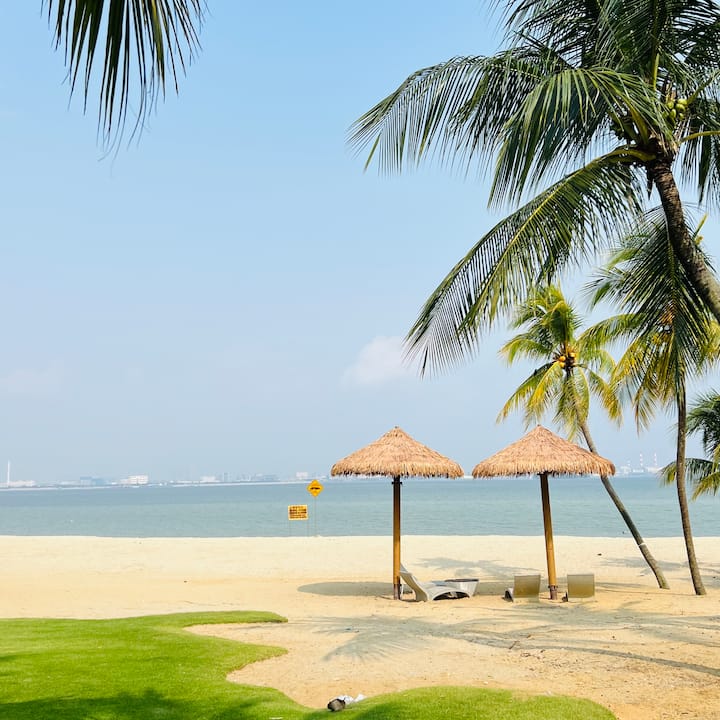 Seaview 2b1r 8pax Condo Forest City - Kukup