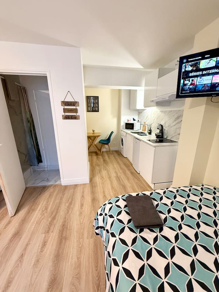 Studio Cocoonia Rdc • Proche Centre & Gare •Wifi - Châtellerault