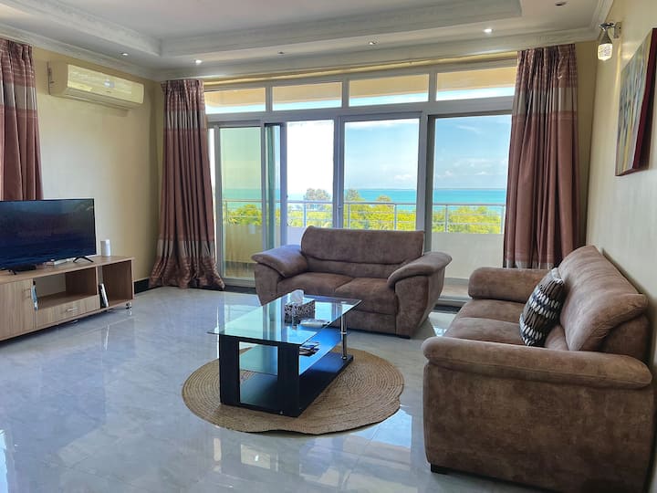 Ocean View 3bhk Apt In Mikocheni Near Palm Village - Dar es Salam