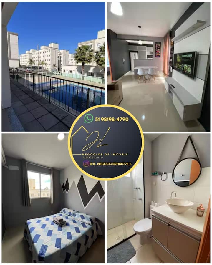 2-conforto & Moderno: Piscina E Garagem Incluso - Novo Hamburgo