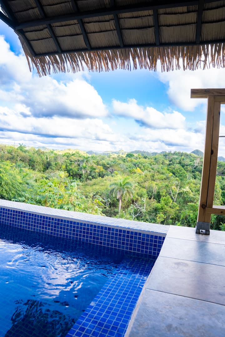 Off-grid Mountain Lodge W/private Pool - Puerto Rico