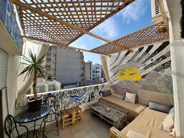Appartement Terasse, Centre-ville - Casablanca