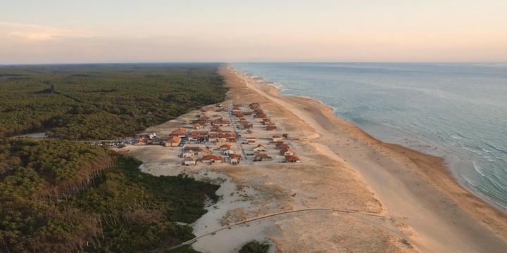 Appartement Tout Confort En Résidence - Saint-Girons Plage