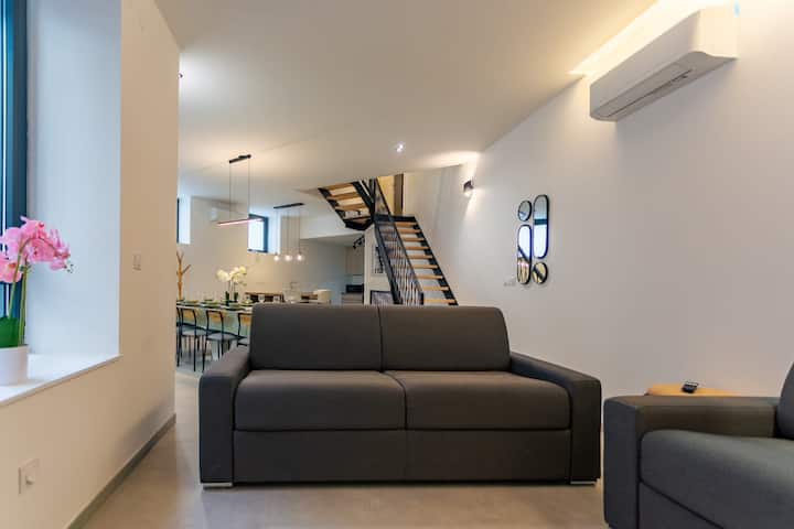Maison Rénovée Climatisée Avec Sauna Et Baby-foot - Strasbourg