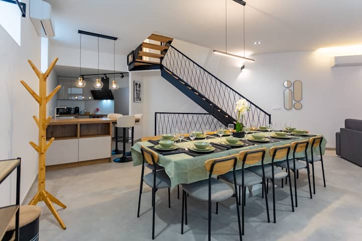 Maison Rénovée Climatisée Avec Sauna Et Baby-foot - Estrasburgo