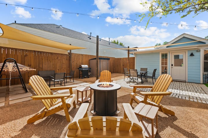 Near Downtown/lightrail | Private Yard | Cozy - Independence Heights - Houston
