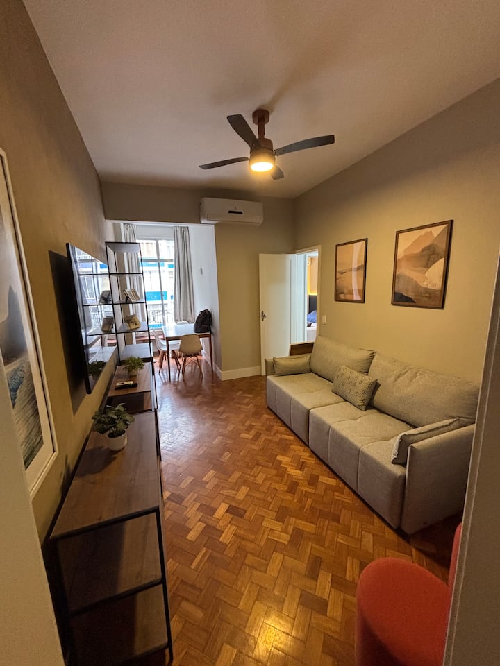 Kcr161-apartamento Copacabana Silencioso - Ipanema